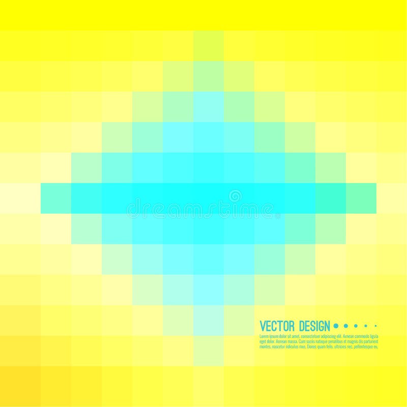 Abstract pixel background. stock vector. Illustration of cover - 103789665