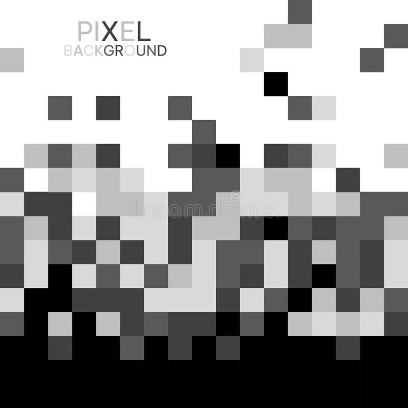 Abstract Pixel Background. Pixel Mosaic Textures with Simple Square ...