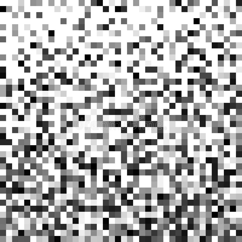 Pixel Art Black White Stock Illustrations – 47,948 Pixel Art Black ...