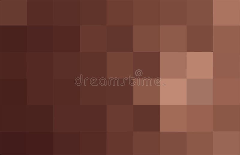 Abstract Pixel Brown Background. Vector GeometAbstract Brown Pixel ...