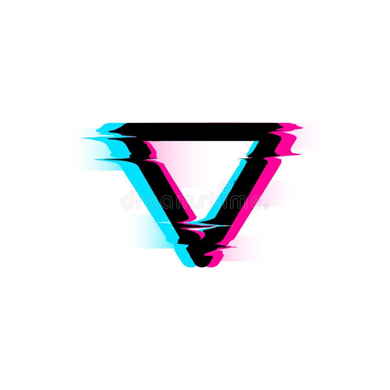 Abstract Pixel Noise, Vector Frame Design. Isolated Background. Stock ...