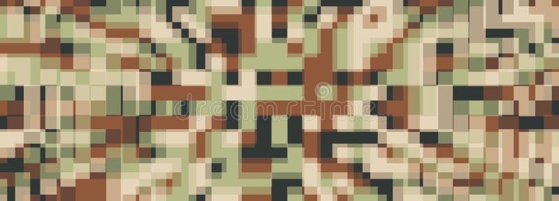 Abstract Pixel Pattern. Vector Illustration for Posters, Fabric Posters ...
