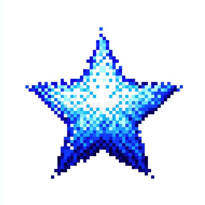 Pixelated Star Design Stock Illustrations – 1,819 Pixelated Star Design ...