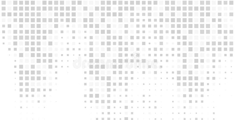 Abstract Pixelated Dotted Pattern Banner with Halftone Effect Stock ...