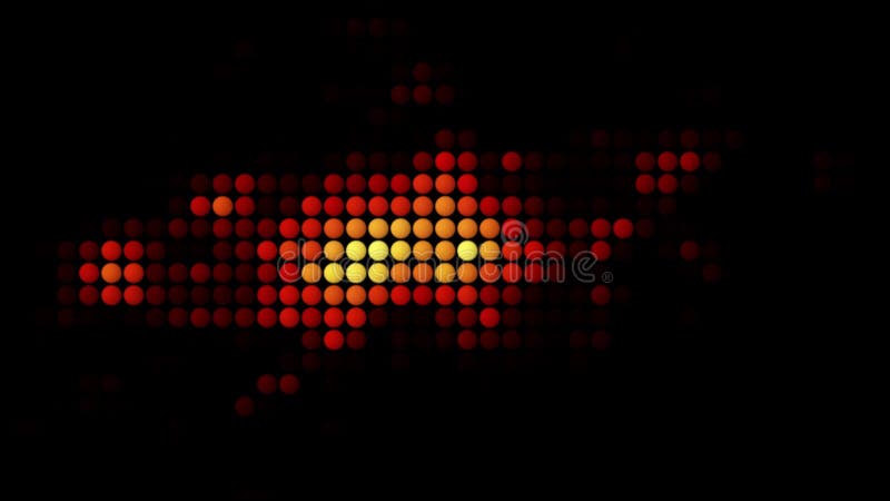 Abstract Pixelated Graphics Digital Rendering Stock Video - Video of ...