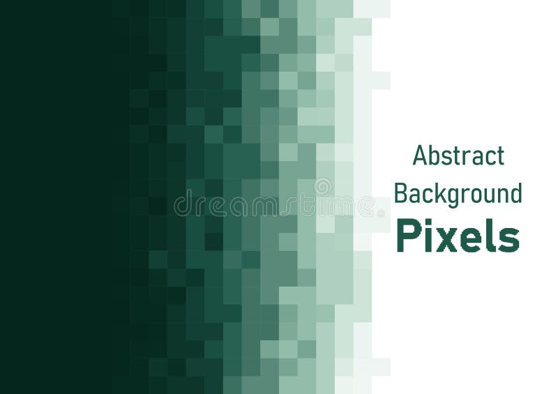 Abstract Pixels Background Green Gradient Color Geometric Texture ...