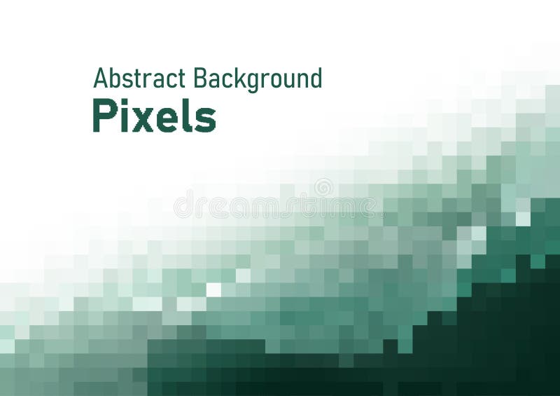 Abstract Pixels Background Green Gradient Color Geometric Texture ...