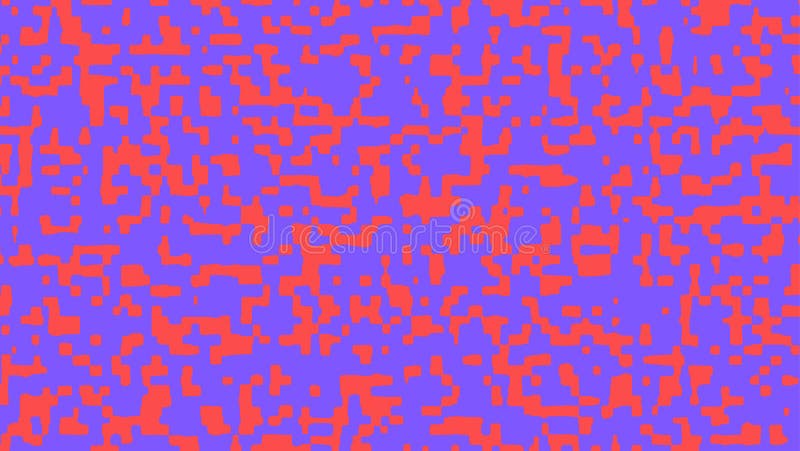 Abstract Pixels Background in Purple and Red Colors, Vector ...