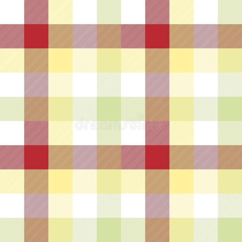 Abstract Plaid Fabric Texture Seamless Pattern Stock Vector ...