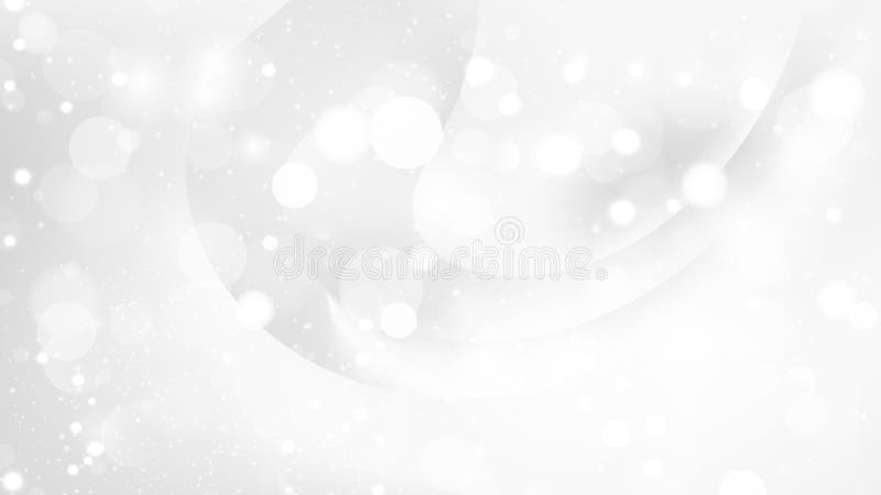 Abstract Plain White Defocused Lights Background Stock Vector ...