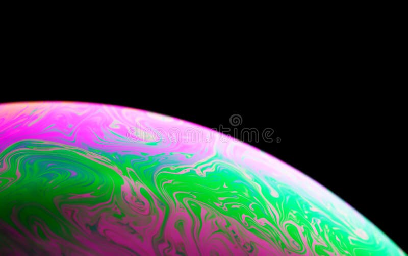 Abstract Planet Colorful Background Close Up Stock Image - Image of ...