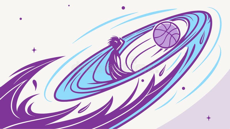 Abstract Planetary Orbit Science Vector Illustration, Vector Design ...