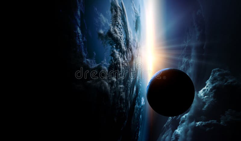 Abstract Planets and Space Background Stock Image - Image of starry ... Abstract Planets and Space Background Stock Image - Image of starry ...