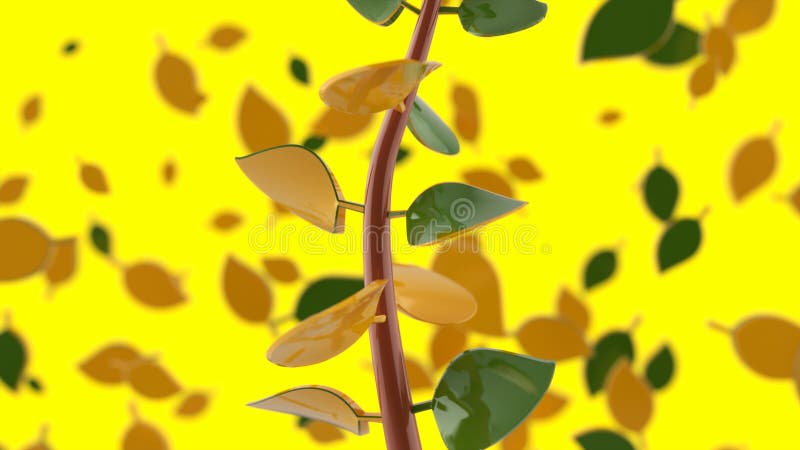 Abstract Plants Animated Motion Design Stock Footage - Video of petal ...