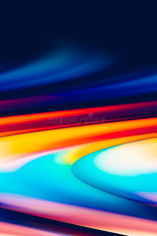 Abstract and Plastic Background with Bright Colors Stock Photo - Image ...
