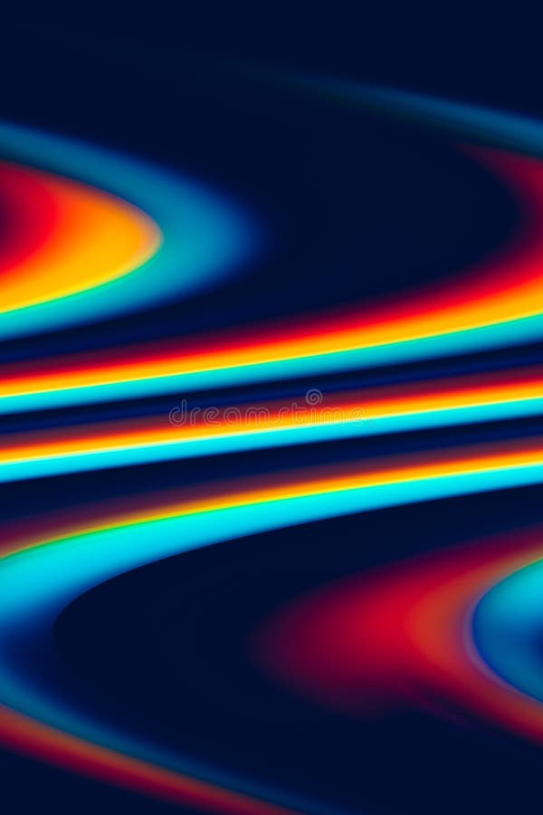 Abstract and Plastic Background with Bright Colors Stock Image - Image ...