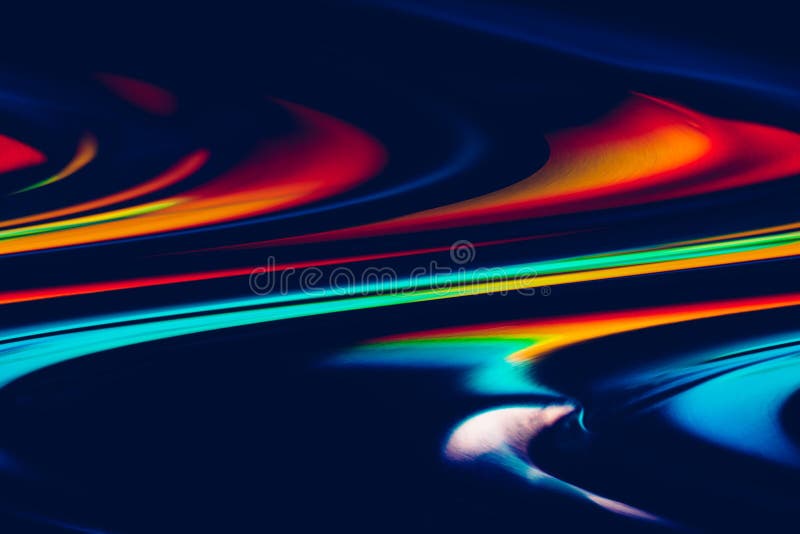 Abstract and Plastic Background with Bright Colors Stock Photo - Image ...