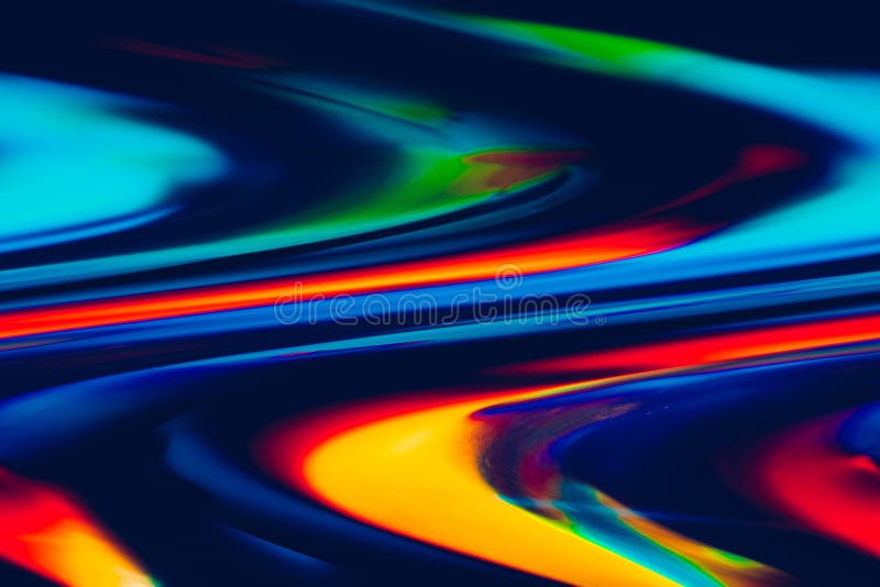 Abstract and Plastic Background with Bright Colors Stock Photo - Image ...