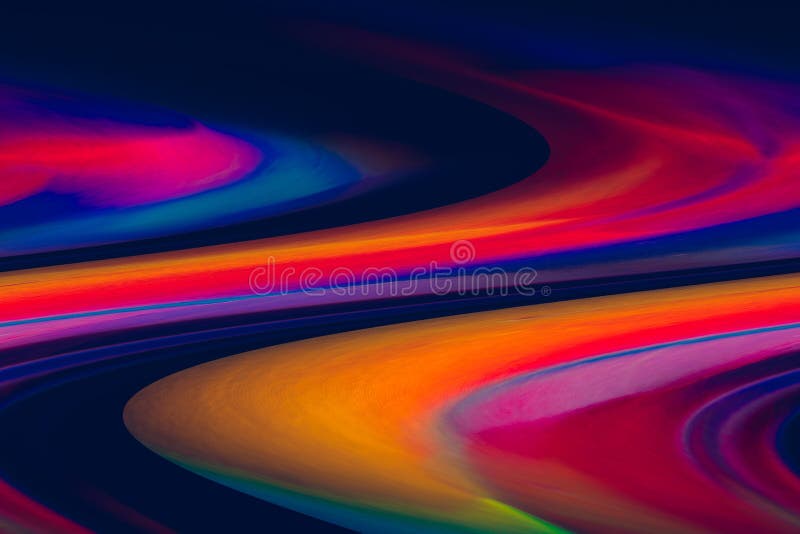 Abstract and Plastic Background with Bright Colors Stock Photo - Image ...