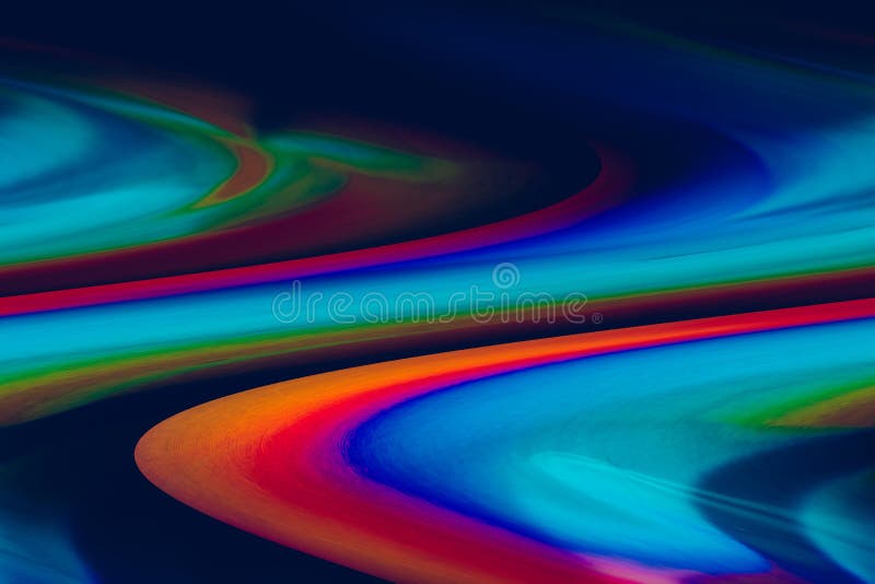 Abstract and Plastic Background with Bright Colors Stock Image - Image ...