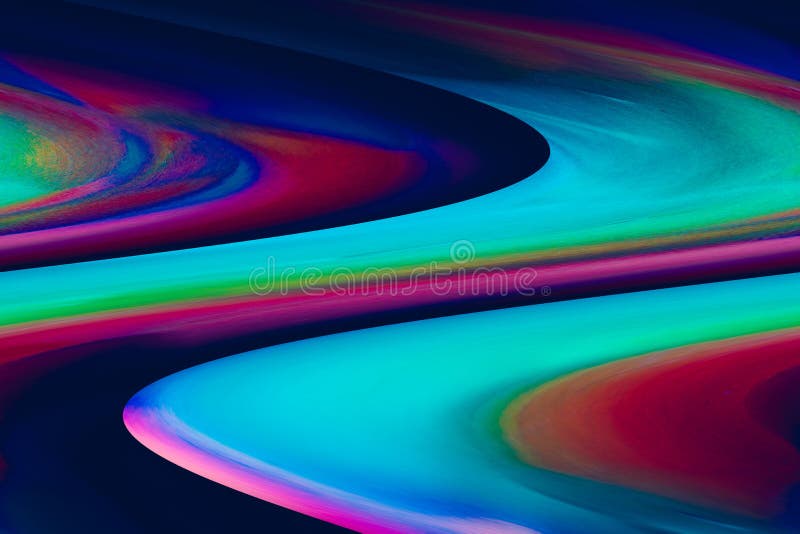 Abstract and Plastic Background with Bright Colors Stock Photo - Image ...