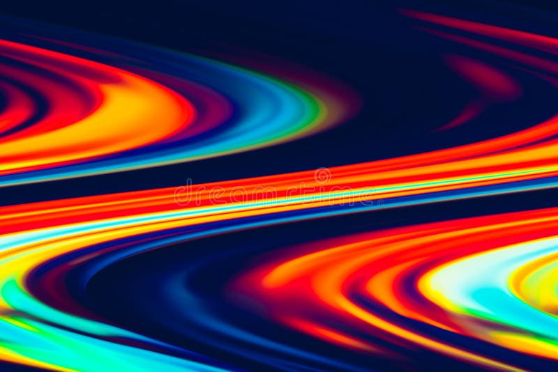 Abstract and Plastic Background with Bright Colors Stock Photo - Image ...