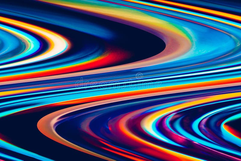 Abstract and Plastic Background with Bright Colors Stock Image - Image ...