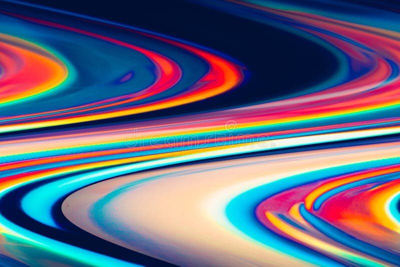 Abstract and Plastic Background with Bright Colors Stock Photo - Image ...