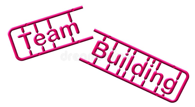 Abstract Plastic Kit, Text Team Building Stock Illustration ...