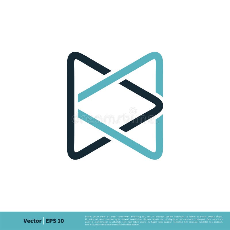 Abstract Play Button Icon Vector Logo Template Illustration Design ...