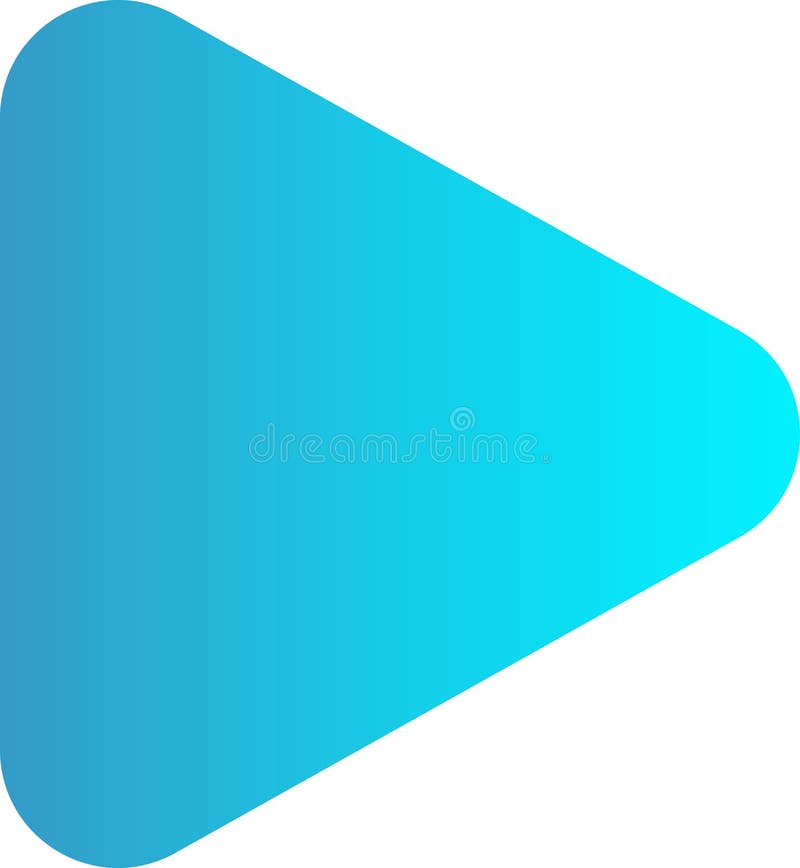 Abstract Play Button Logo Illustration in Trendy and Minimal Style ...