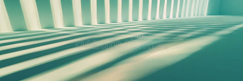 Abstract Play of Light and Shadow on Glossy Striped Surface for Modern ...