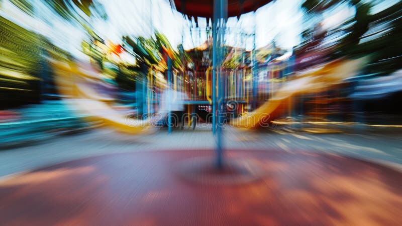 Abstract Playground Fun Zoom Blur Camera Shake for Impressionistic ...