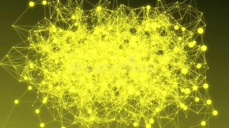 Abstract Plexus Animation Background with Text 2020 Stock Footage ...