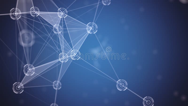 Plexus Network Concept for Digital Communication and Technology Stock Photo - Image of ...