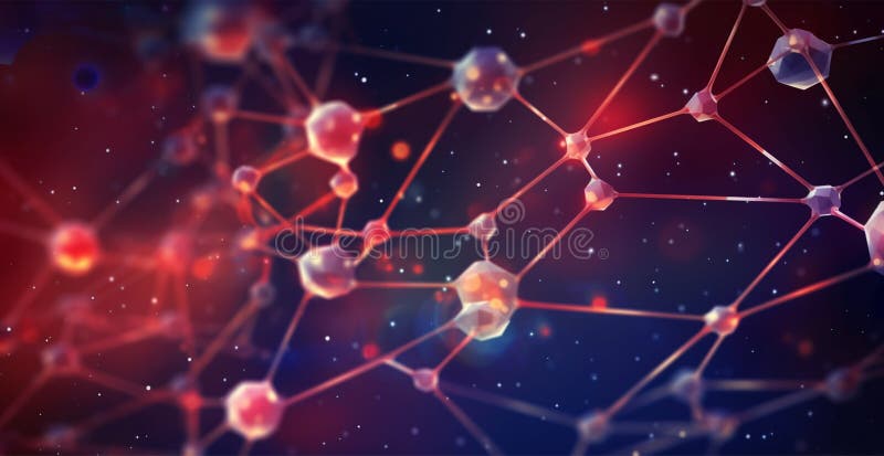 Abstract Plexus Blue Geometry Plexus Background Digital Technology Network Connection Concept