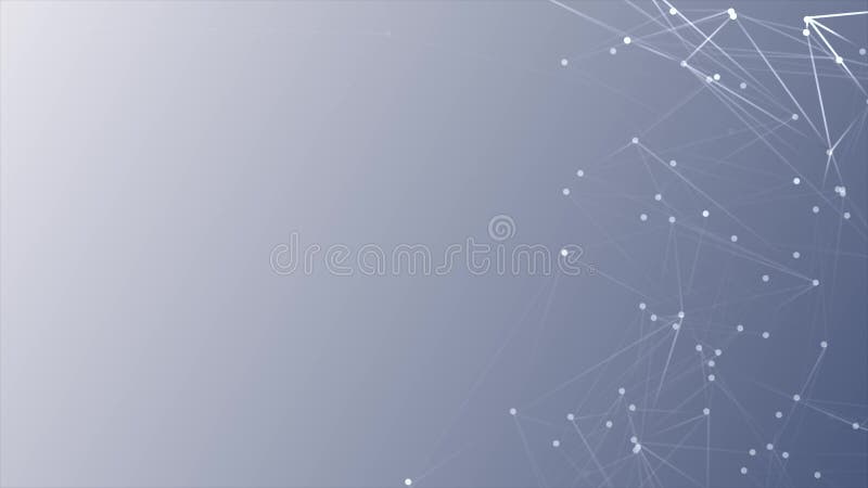 Abstract Plexus Connected Dots Lines Technologies Minimalist Abstract Background Seamless Loop