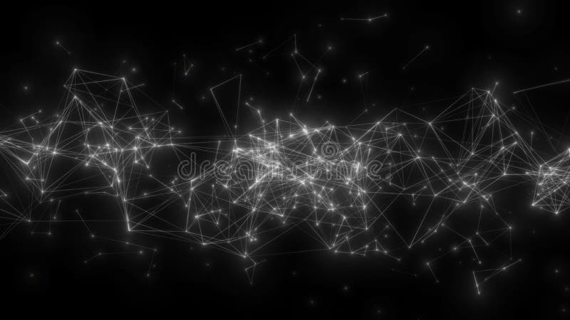 Data and Networks Blue stock video. Video of internet - 54825145