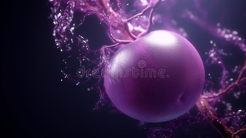 Abstract Plum Isolated on Alpha Layer Mixes Stock Image - Image of ...