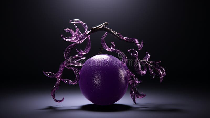 Abstract Plum Isolated on Alpha Layer Mixes Stock Image - Image of ...