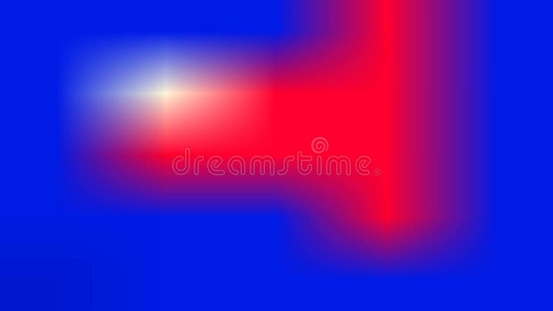 Abstract Pointless Composition. Movement. Colored Red, Blue and White ...
