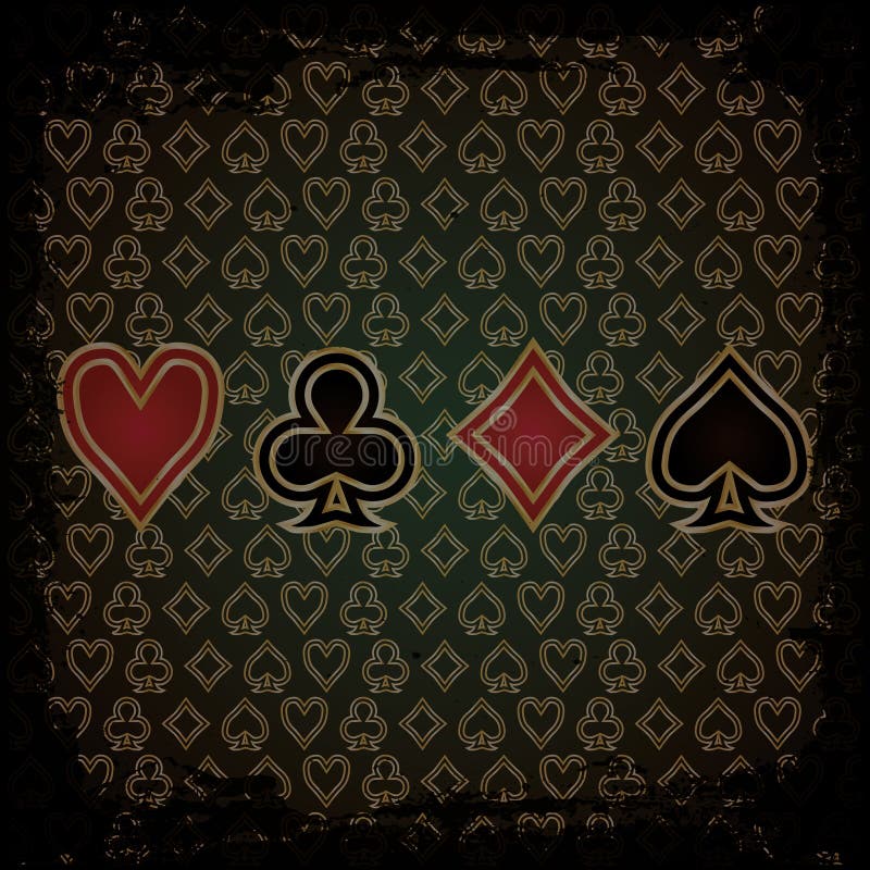 Abstract Poker wallpaper stock vector. Illustration of congratulation ...