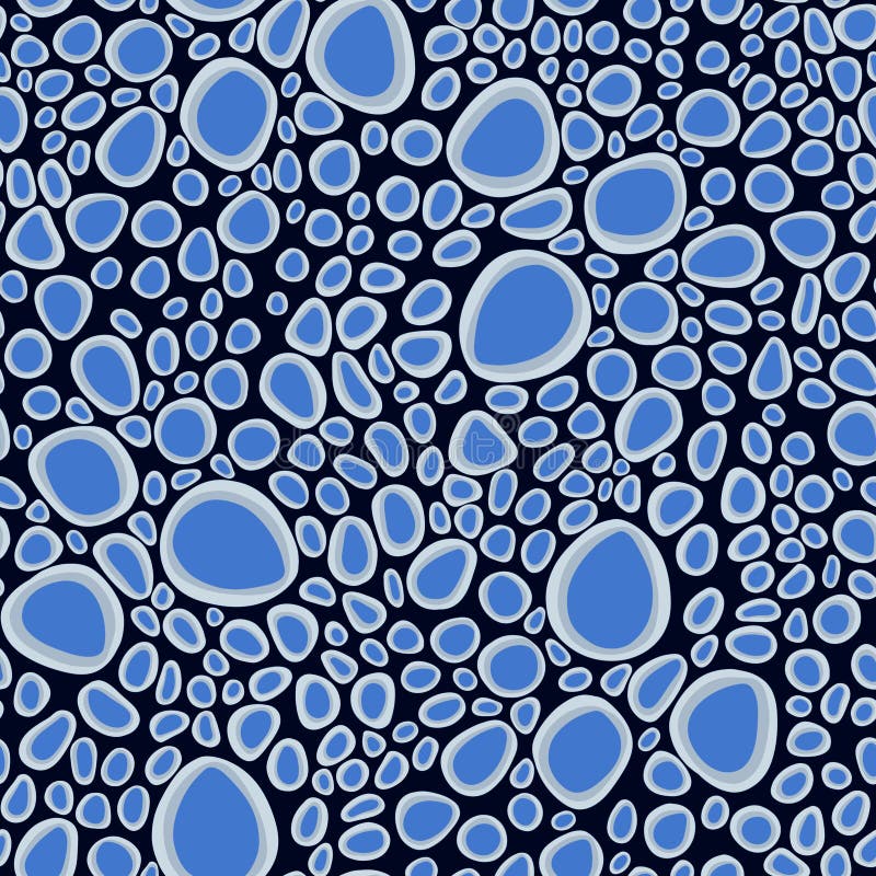 Abstract Polka Dots Seamless Water Drops Pattern for Linens and ...