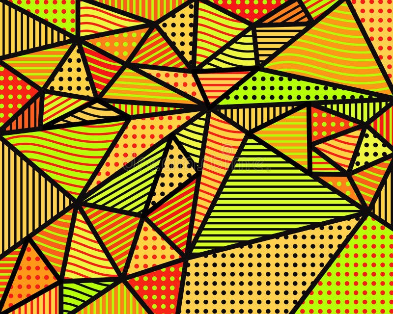 Modern Cubism Wallpaper