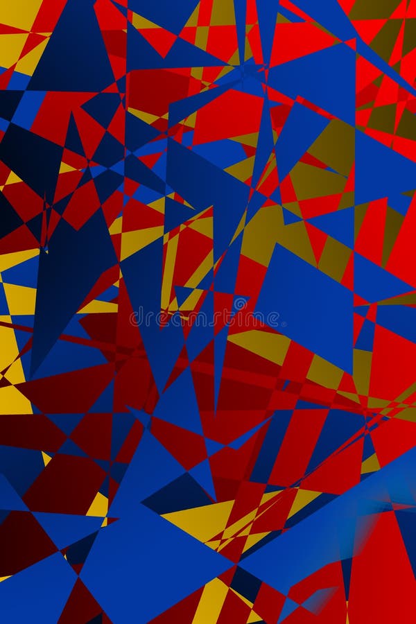 Abstract Poly Geometric Background Stock Illustration - Illustration of ...