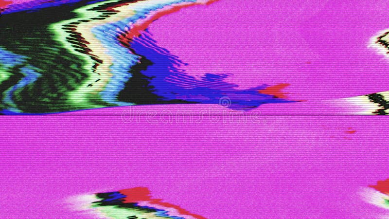 Abstract Polychrome Overlay. Data Mosh Concept, Computer Generated ...