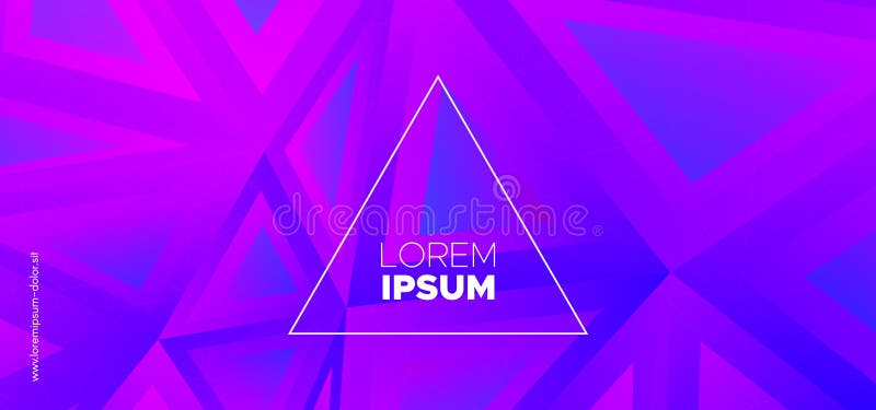 Abstract Polygon Background. Digital Triangular Stock Vector ...