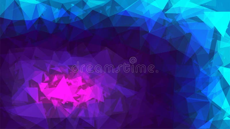 Abstract Polygon Background. Low Poly Triangle Pattern. Geometric ...