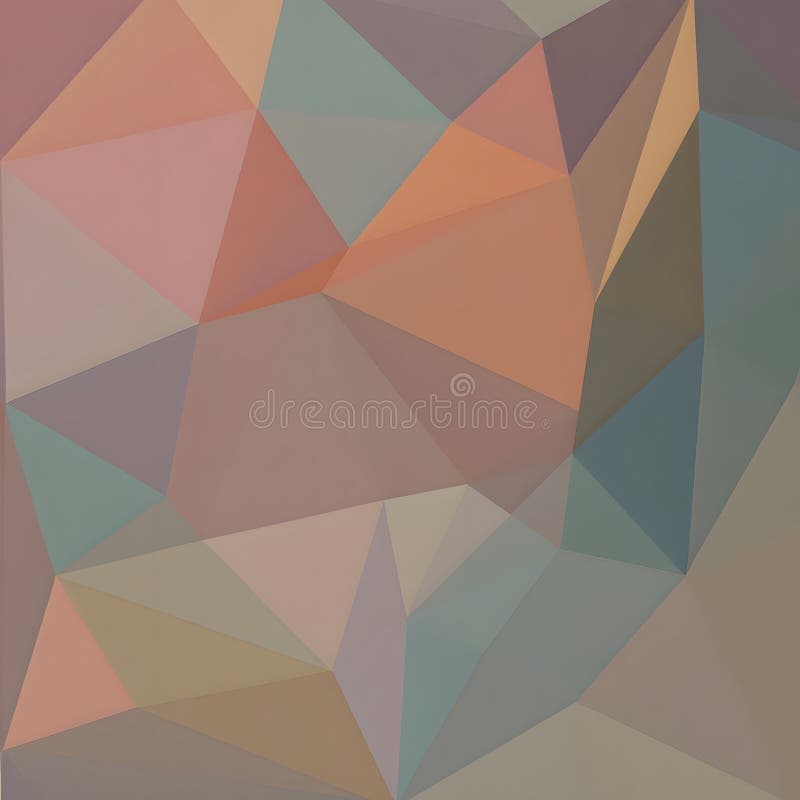 Abstract Polygon Background with Soft Pastel Colors for Modern Design ...