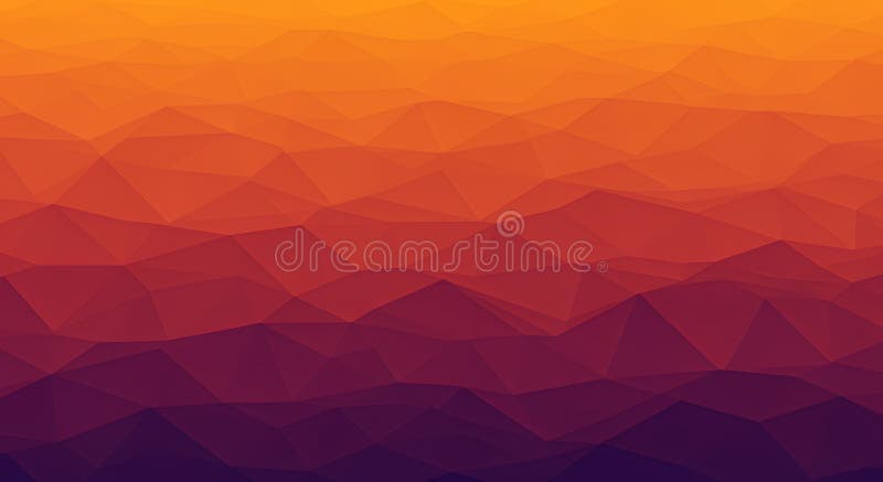 Abstract Polygon Background with Sunset Color Gradient for Modern ...